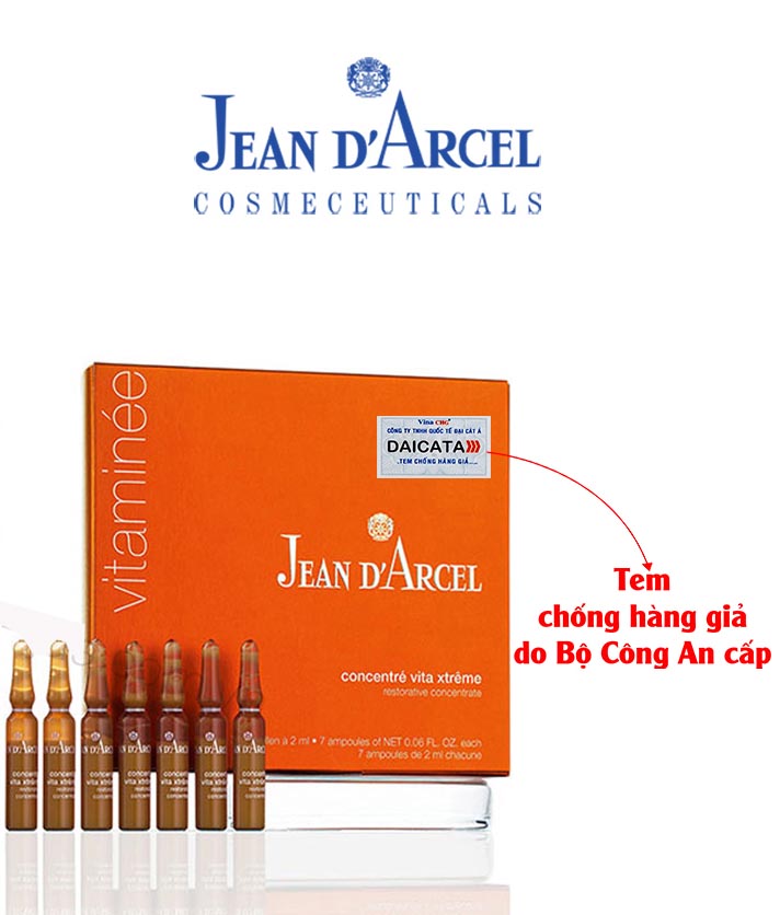 Huyết thanh Vitamin Restorative Concentrate Jean Darcel
